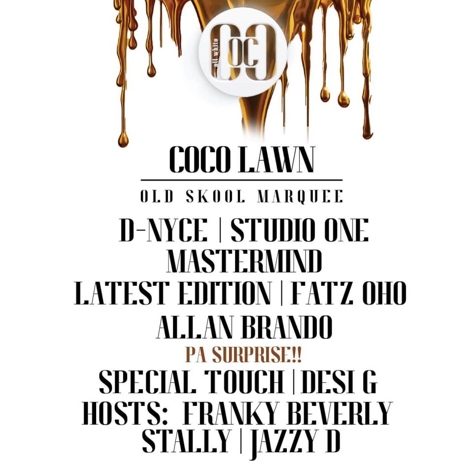 All White Coco Events